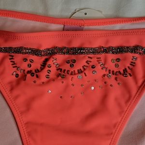 Winki | Swim | Winki Coral String Bikini Bottom New Xl | Poshmark